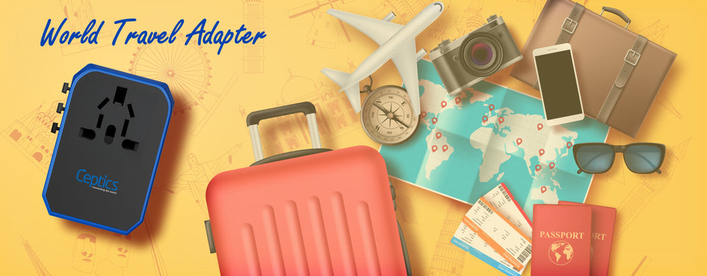 Ceptics Travel Plug Adapters 🔌 Connecting the World