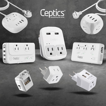 Shop Universal Adaptor | Set of 12 Adaptors | Ceptics
