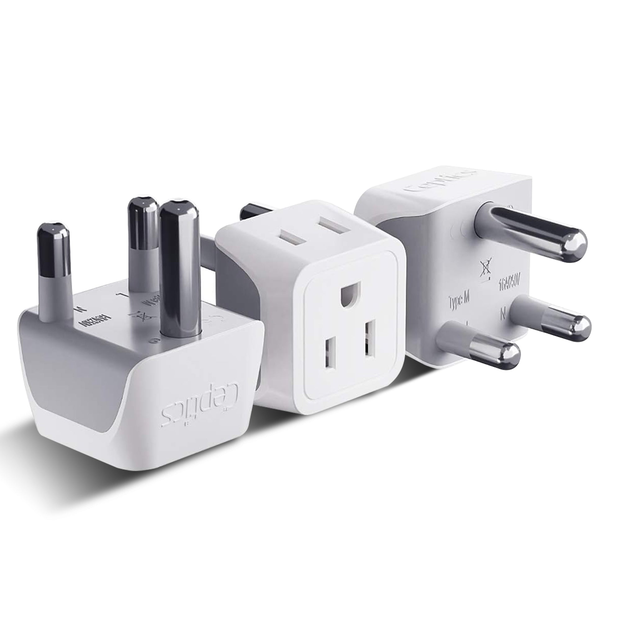 Shop South Africa Plug Adapter | Type M Adapter compatible with for ...