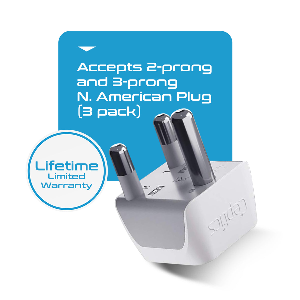 Shop South Africa Plug Adapter | Type M Adapter compatible with for ...