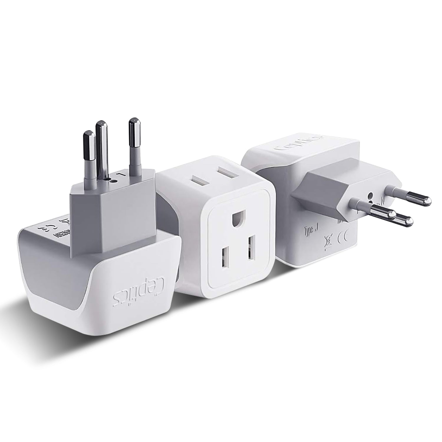 Shop our plug adapter for Switzerland | Type J Compact Travel Adapter ...