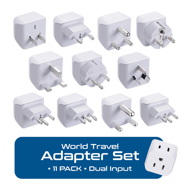 Shop World travel adapter kit | Grounded Plug Adapters – Ceptics