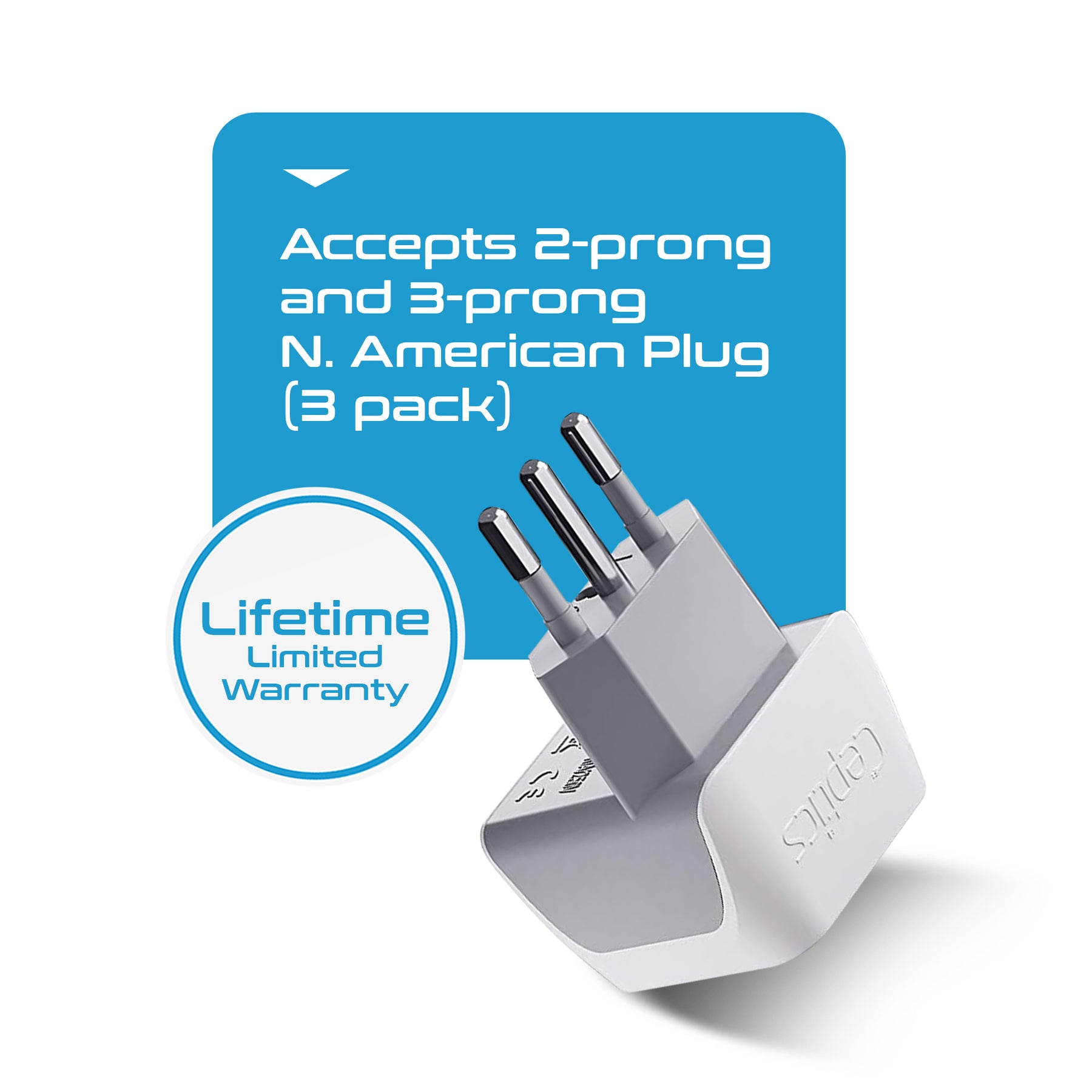 Shop Italy plug adapter | Type L plug adapter
