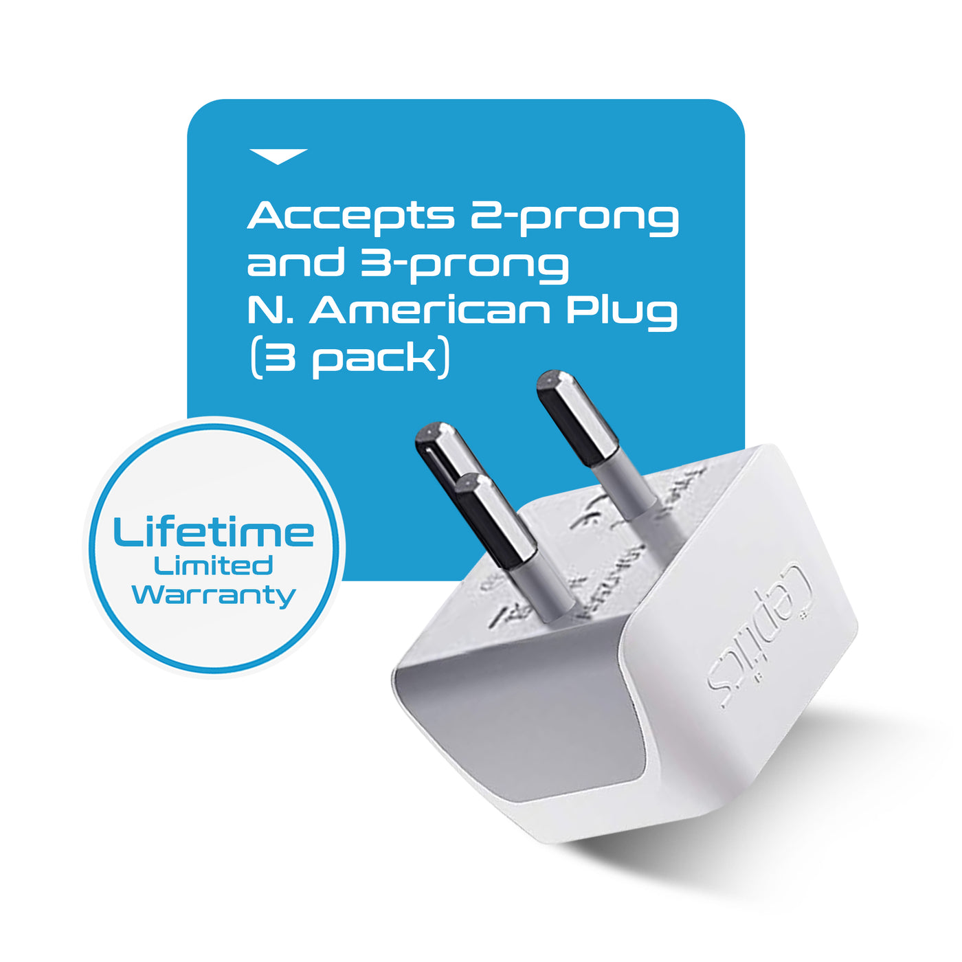 Shop Thailand plug adaptor | Type O adapter Ultra Compact - 3 Pack