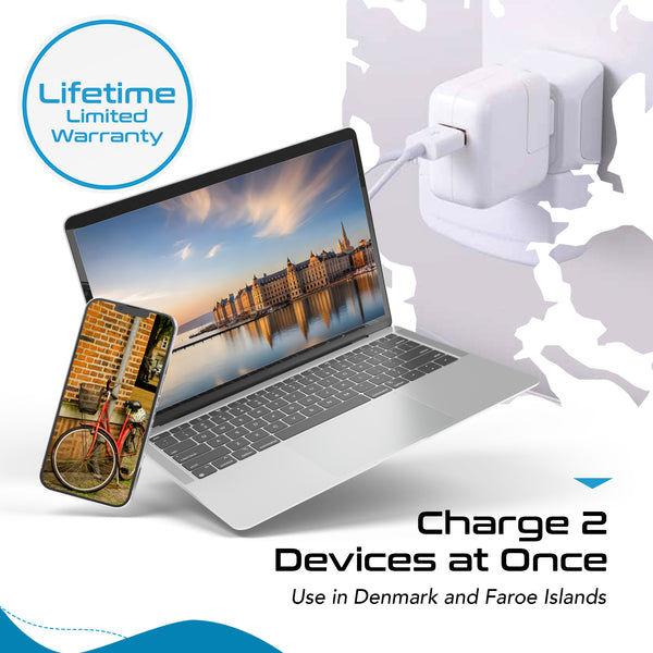 Shop Denmark Power Adapter - 3 Pack | Type K Adapter | Ceptics