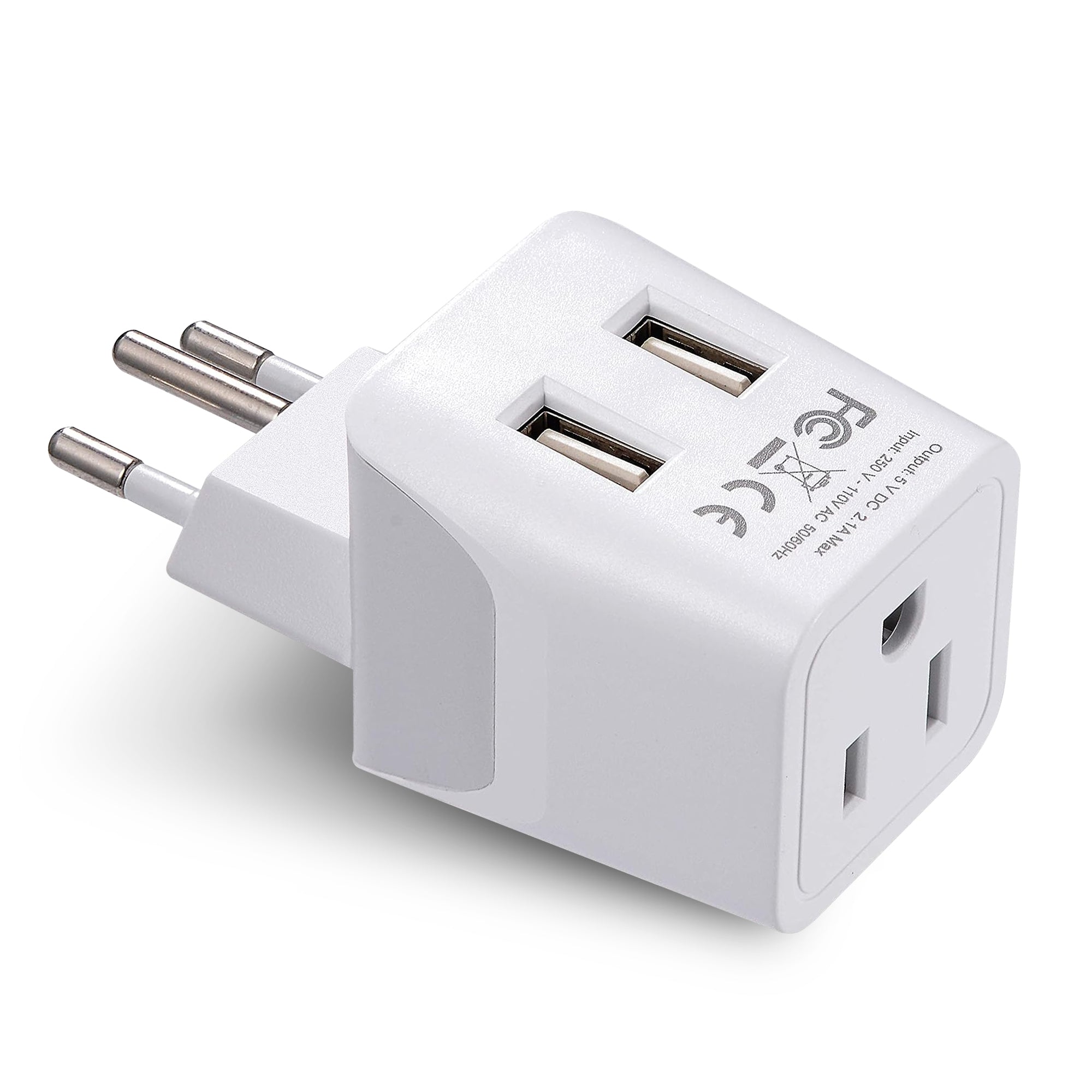 Shop Plug Adapter for Switzerland | Dual USB | Ceptics