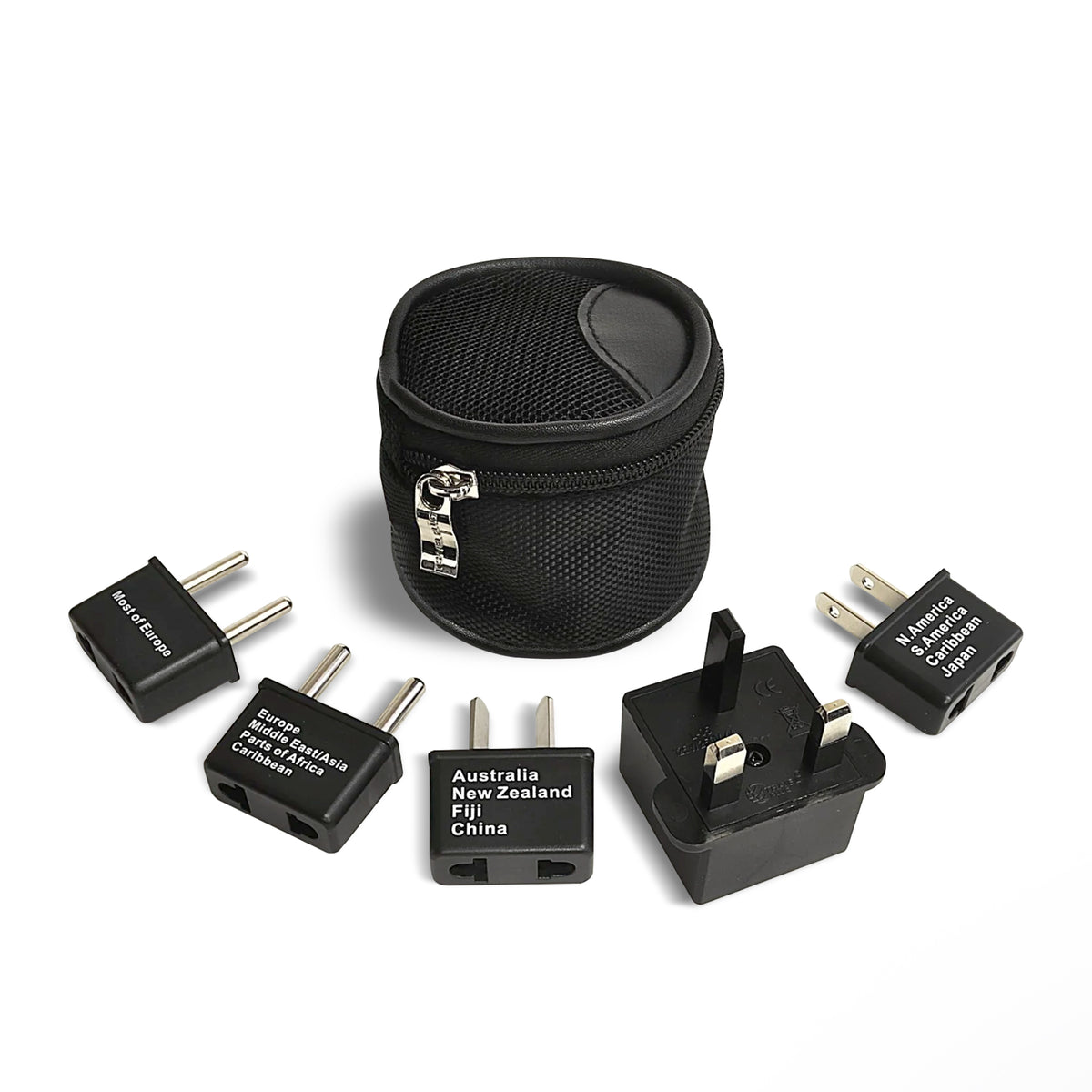 Worldwide Travel Adapter Plug | International 5pc Set (UP-5S) Ceptics