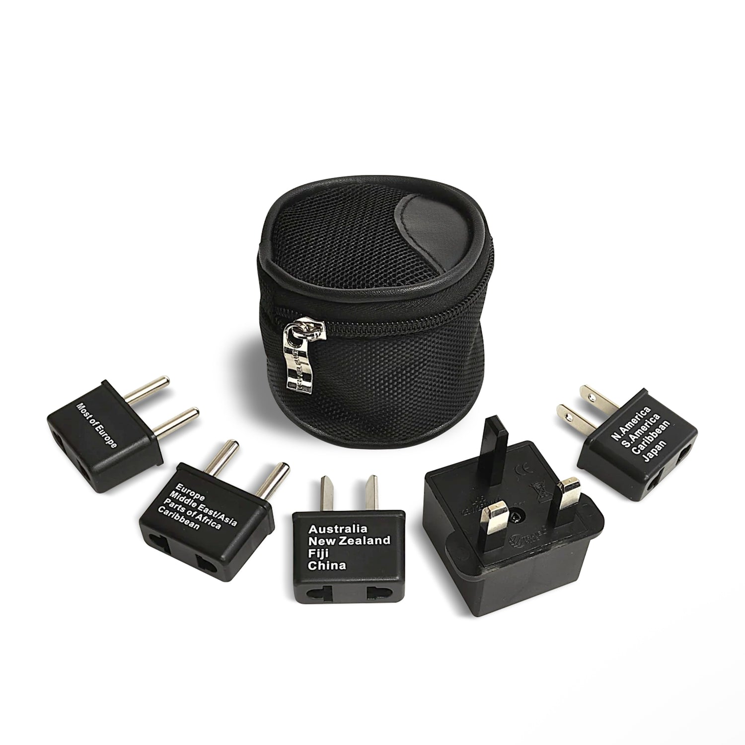 Worldwide Travel Adapter Plug | International 5pc Set (UP-5S) Ceptics