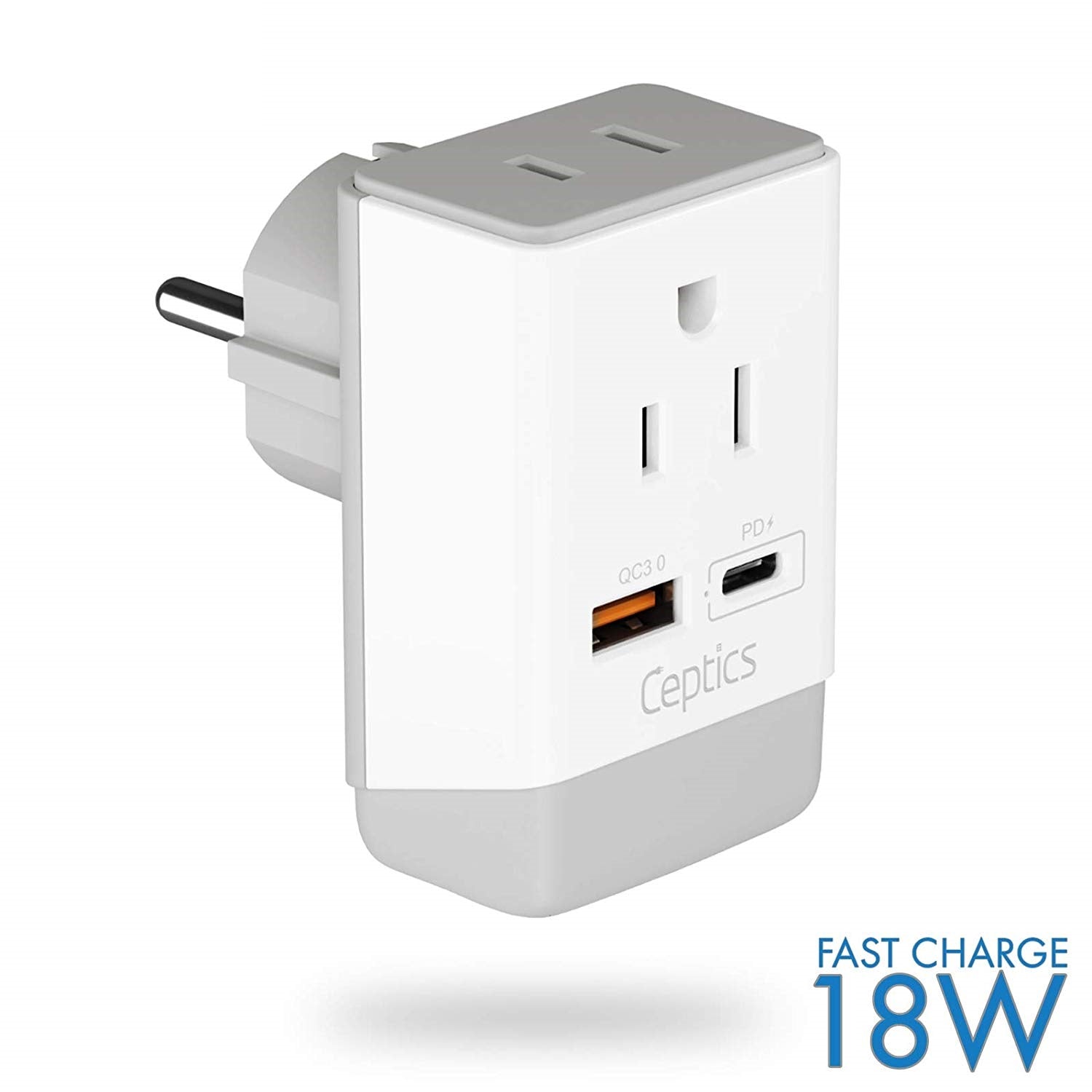 Shop European Plug Adapter | Type E/F | Ceptics