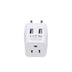 European, Egypt Travel Adapter Plug with Dual USB - Type C - 2 Pack