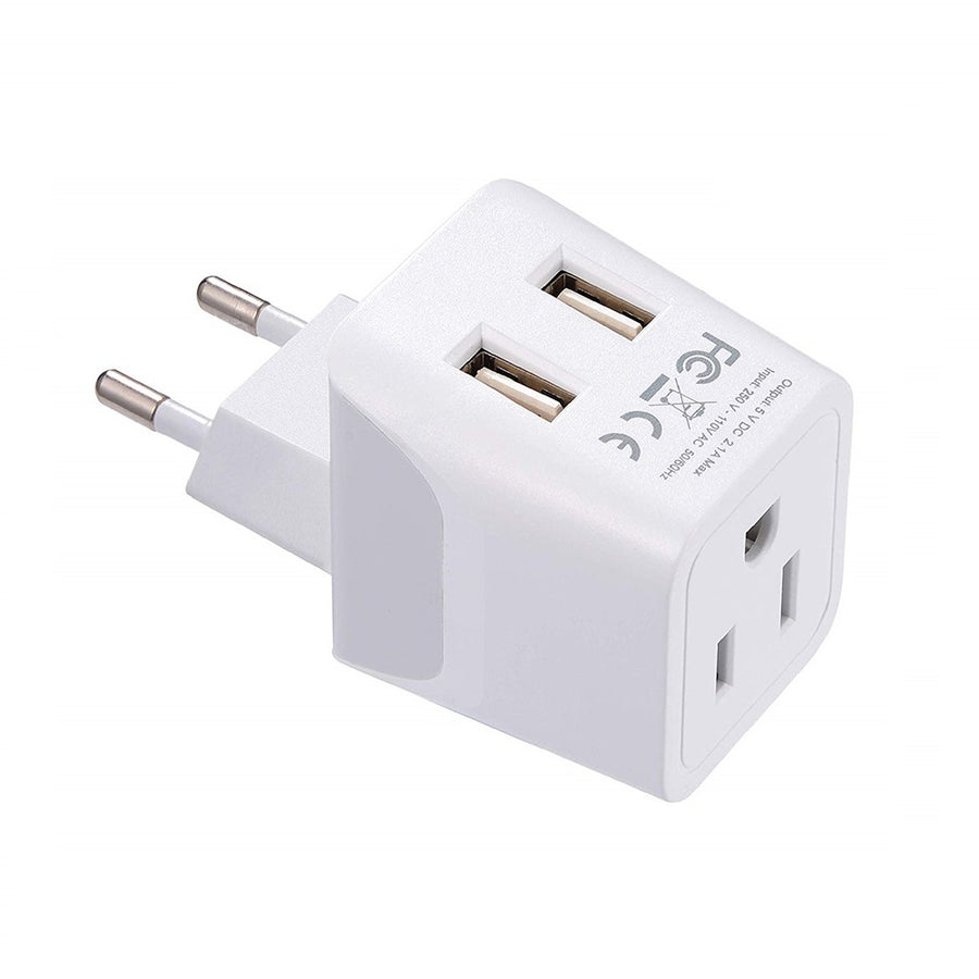 Shop European Plug Adapter & Type C Adapter combo | Ceptics