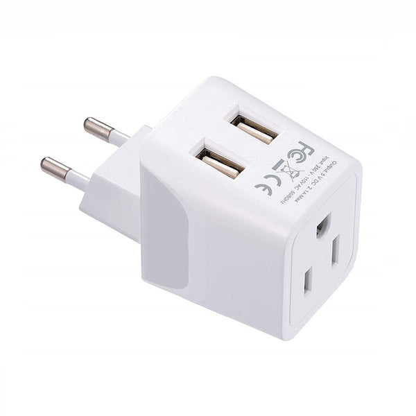 Shop European Plug Adapter & Type C Adapter combo | Ceptics