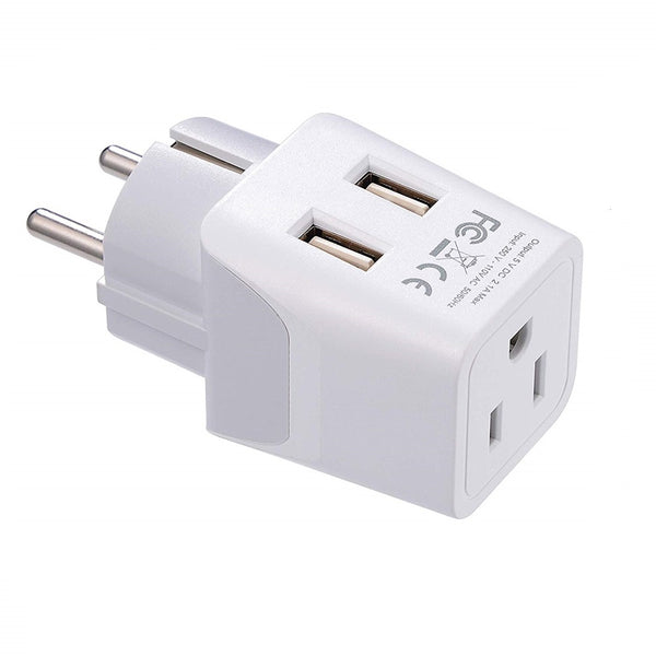 Shop European Plug Adapter & Type C Adapter combo | Ceptics