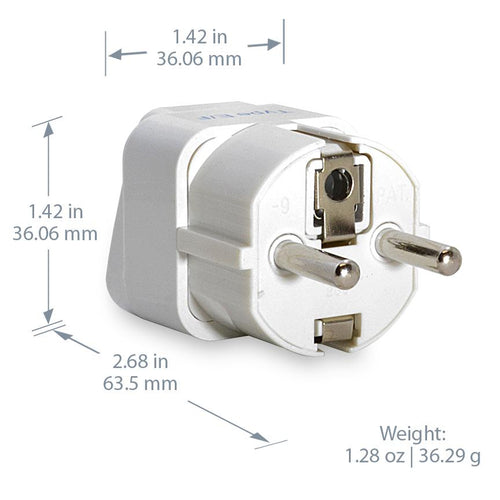 International Travel Adapters - 2 & 3 Prong | Travel Adapter Set