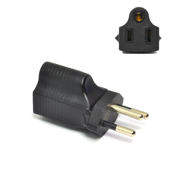 Compact Brazil Power Adapter | Type N Adapter