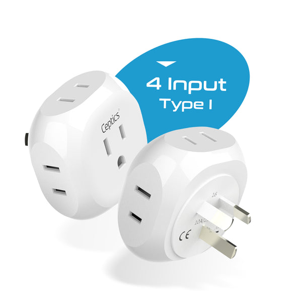 Type I Adapters | Power Adapters for Australia, China, & More – Ceptics