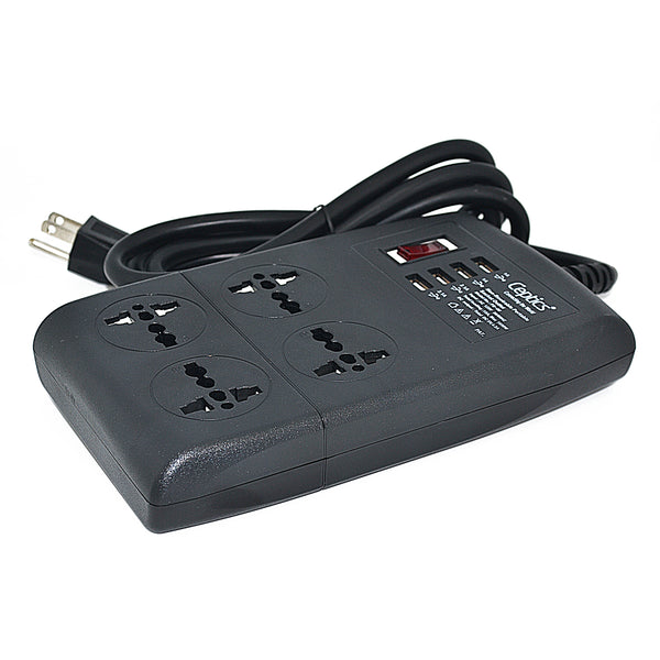 Power Strip with USB Ports & Universal Outlets | Ceptics