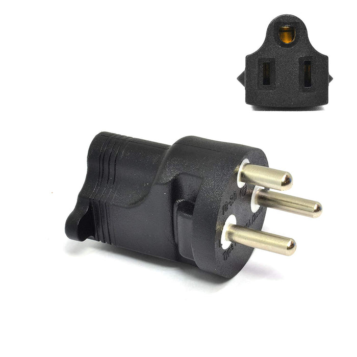 Type K Plug Adapter | Compact Denmark Plug Adapter